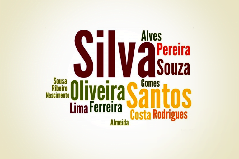 Quantas pessoas têm seu sobrenome no Brasil e na Itália?