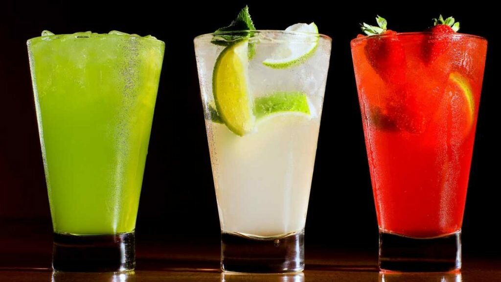 História e receitas da soda italiana. Colorida e refrescante