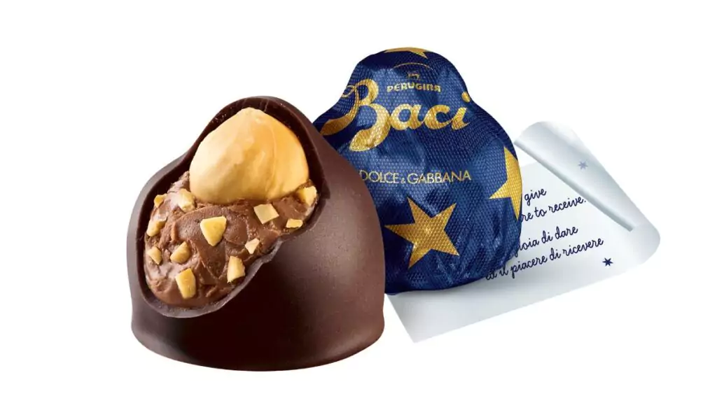 Os 100 anos do chocolate Baci Perugina